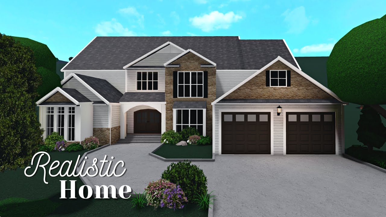 Bloxburg: Realistic Home| House Build| Roblox