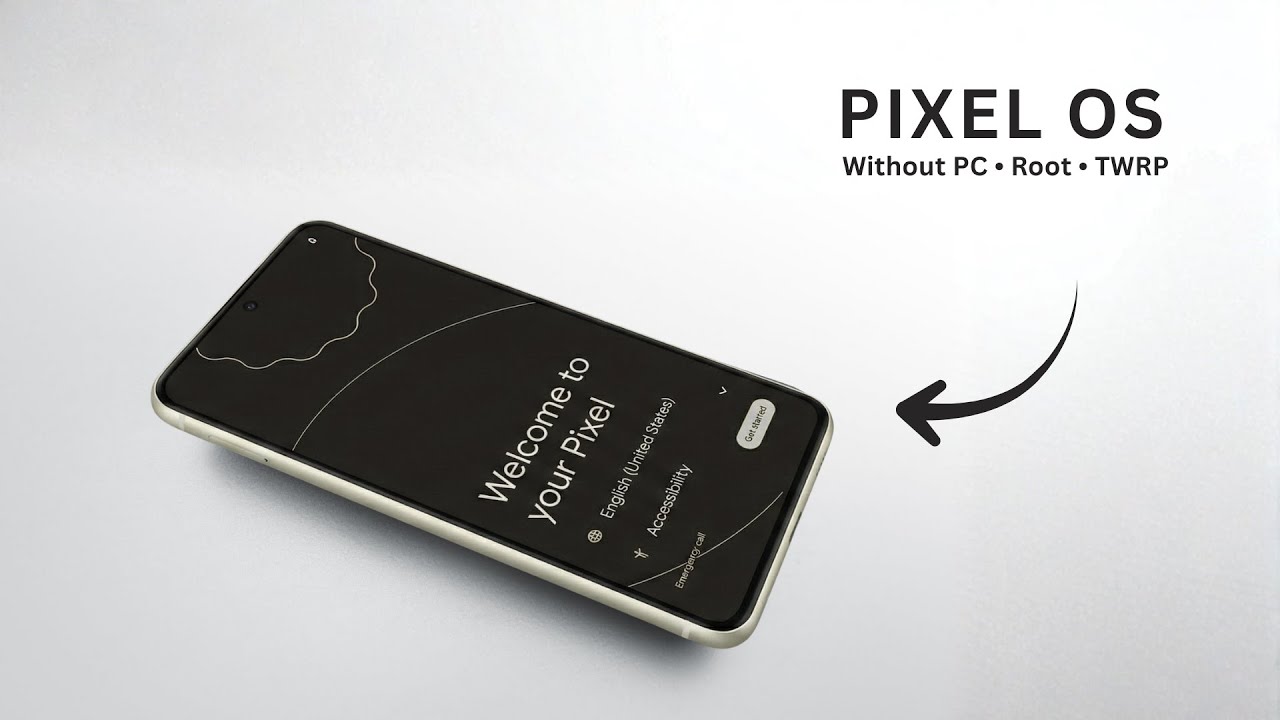 Install Pixel OS on Any Android Phone Without PC (Works on Any Treble Device)
