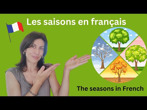 The seasons in French