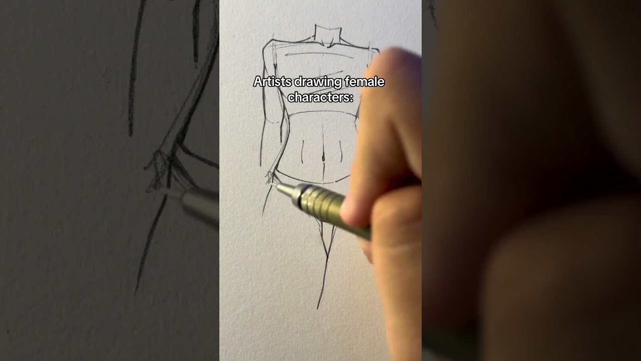 pov: Artists drawing female character || Jmarron