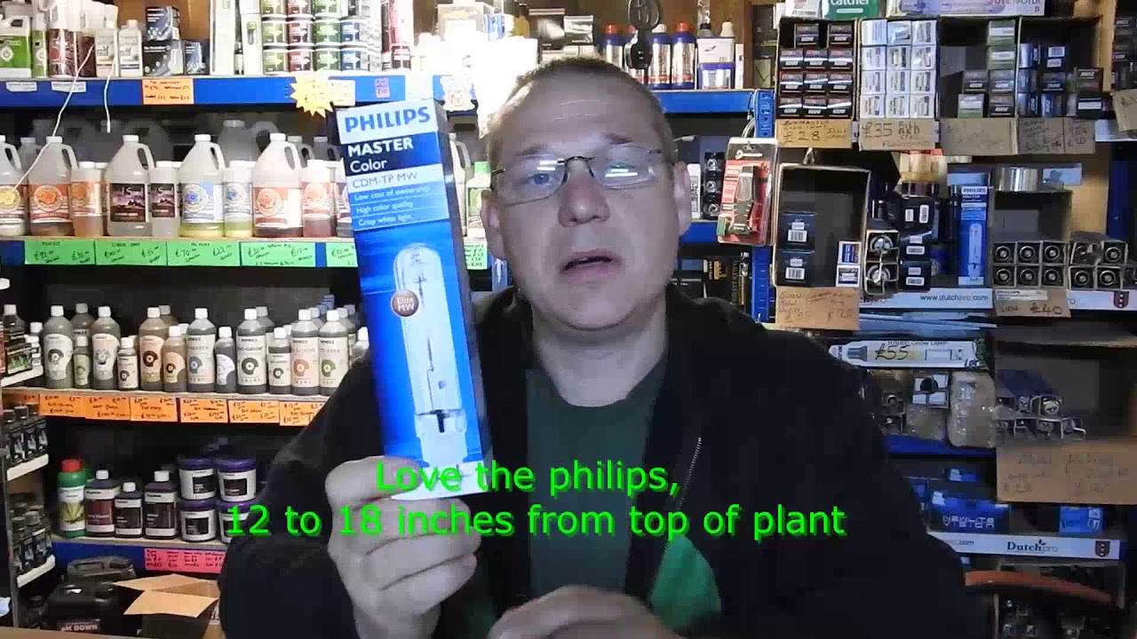 315 CMH Lamp, Medium wave grow lamp.