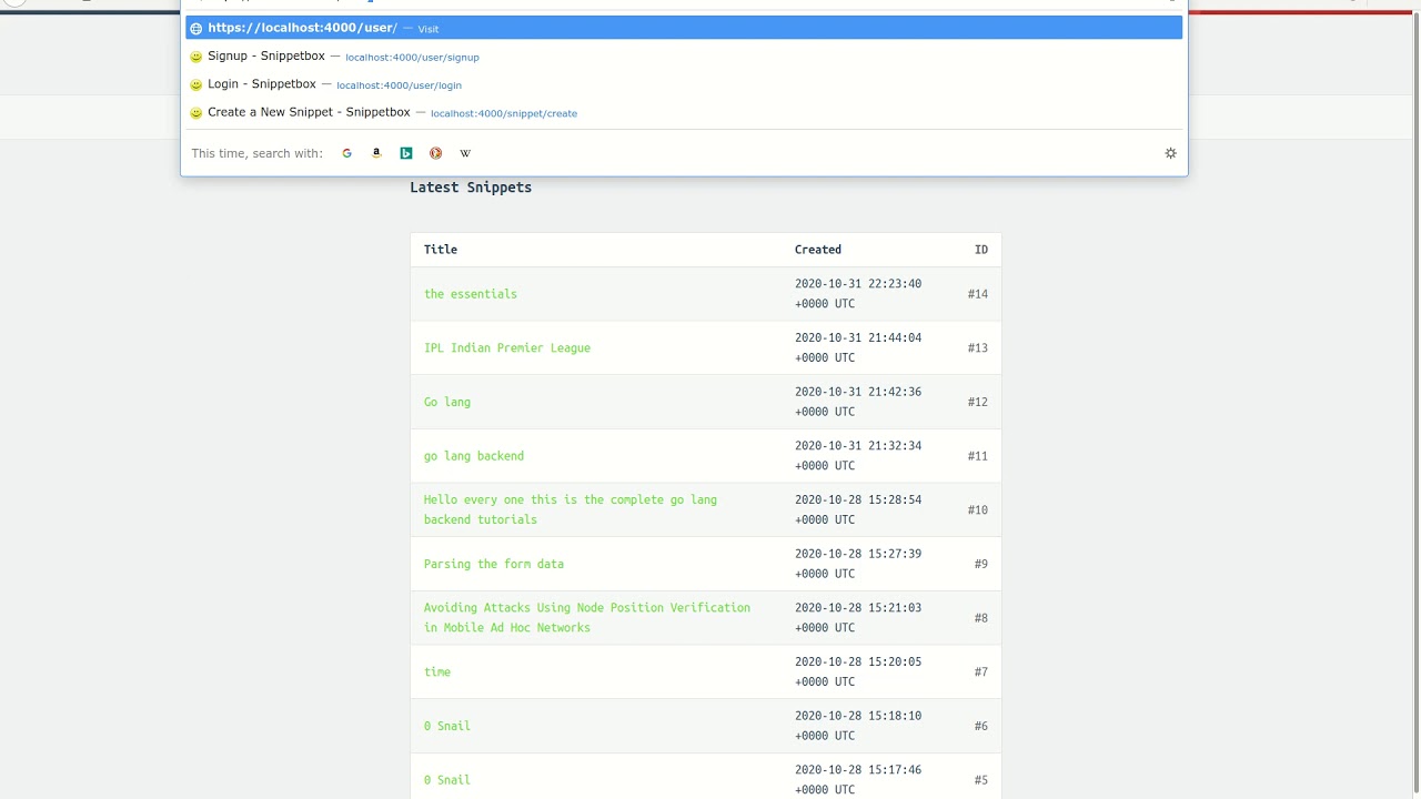 Go lang Back End : User Authentication ----  CSRF (Cross-Site Request Forgery )  Protection