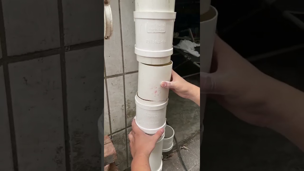 pvc direct drain couplings, downpipe fittings for quick leak repair #tools #automobile #diy #tips