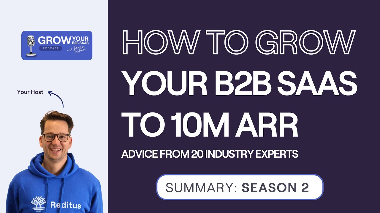 How to grow your B2B SaaS to 10M ARR in 2024? Advice for growing a B2B SaaS from 20 industry experts