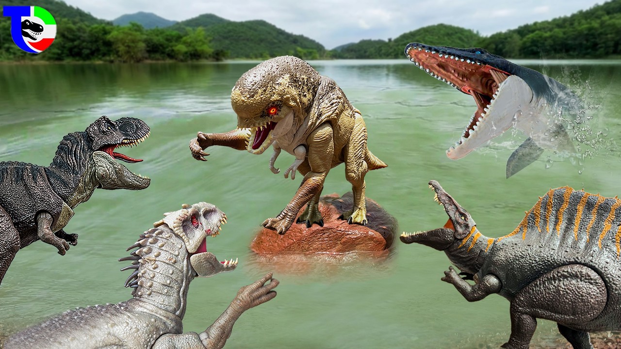 D-Rex the INVINCIBLE VILLAIN | Dino Journey Final Battle | Jurassic World Toy Movie