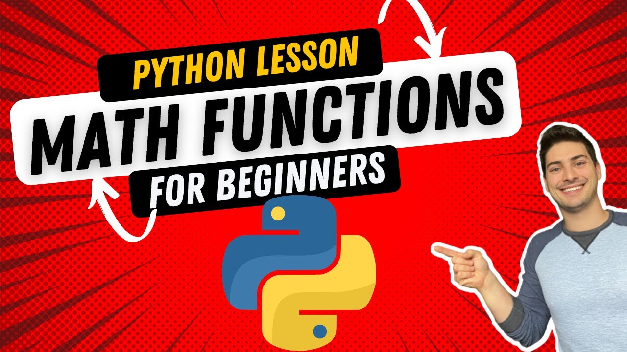 How to Use the Python Math Module | Square Roots, Trigonometry and more!