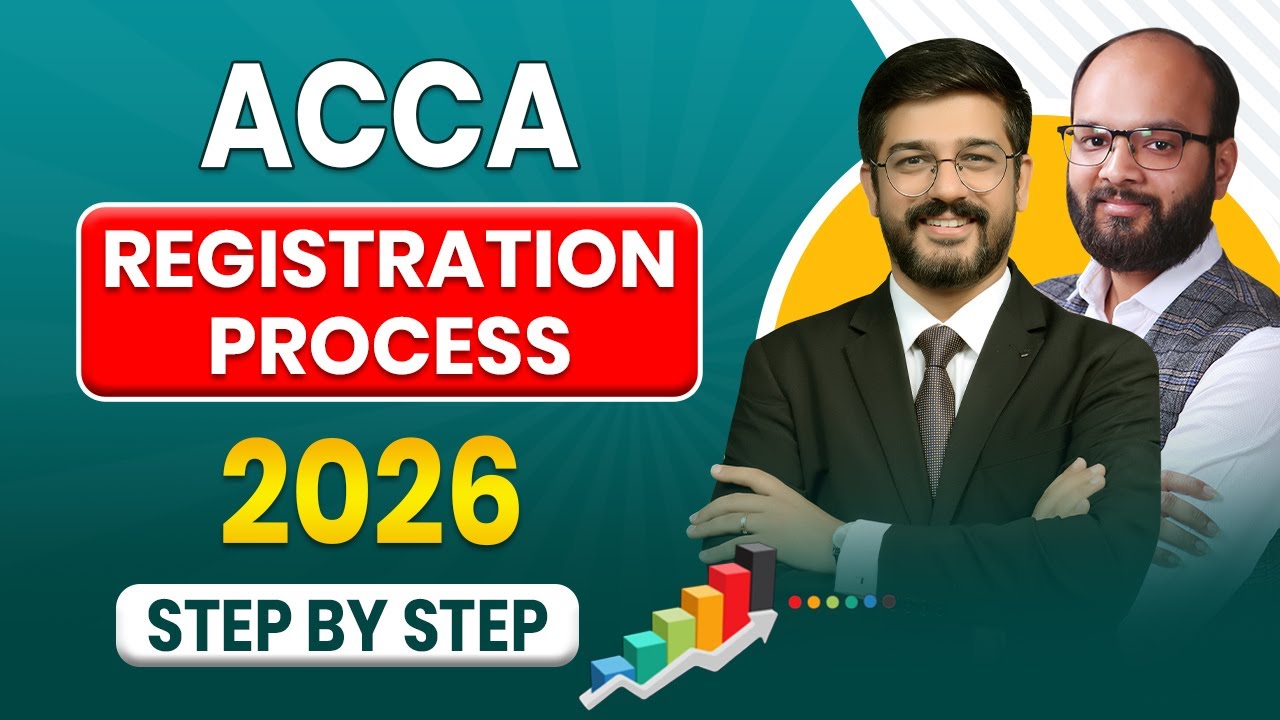 ACCA Registration Process 2026 | How to Register in ACCA | Step By Step Process | ACCA Course 2026