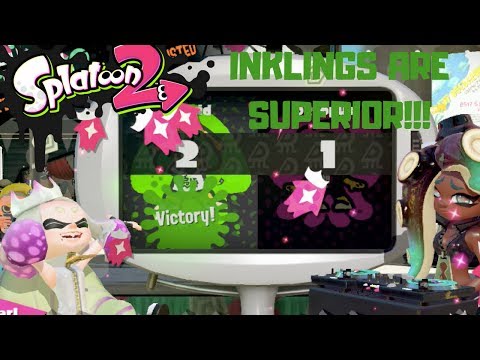 INKLINGS ARE THE SUPERIOR RACE!!! (Squid vs. Octopus Splatfest Results)