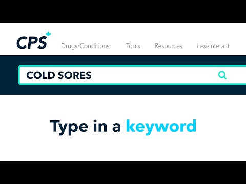 Common ailment treatment information at point of care — CPS for Health-Care Professionals