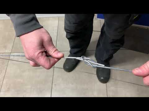 How to Connect Quick Link Bale Wire Together | Bale Wire | Tutorial | Recycling | Waste Management