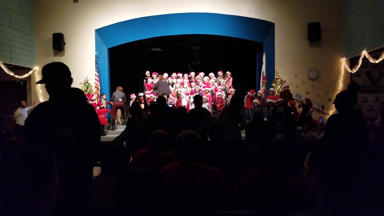 Megan Cope Elementary Xmas Performance 1/3
