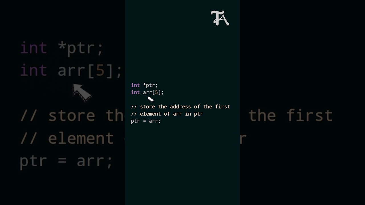 Pointers & Arrays [2] | C++ Nepali Tutorial - TechAxis