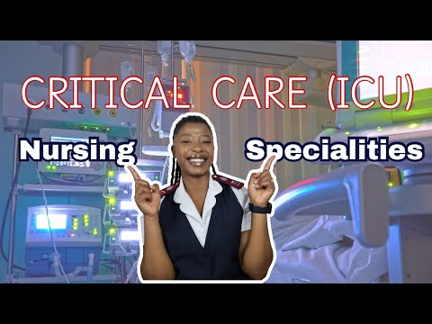 CRITICAL CARE NURSING | ICU, PICU, NICU, CCU, VICU | Nursing Specialities