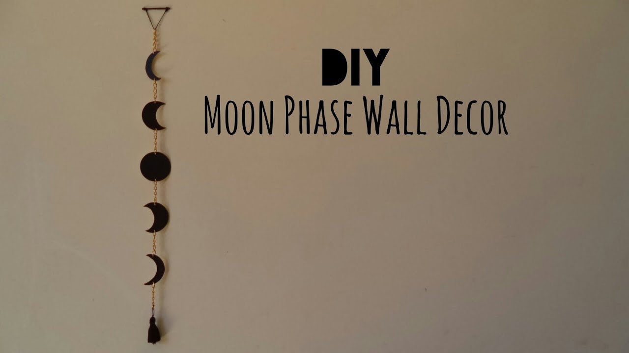 DIY: Moon Phase Wall Decor | My Crafting World