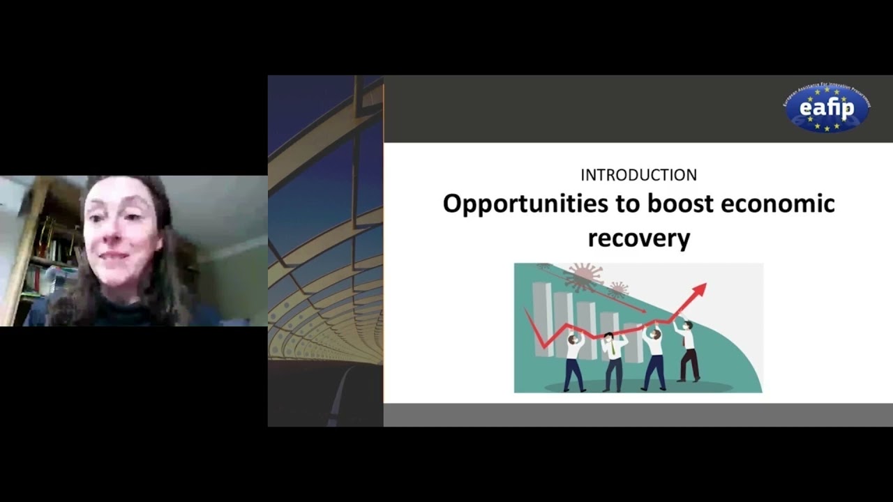 EAFIP Webinar May 2021 - Boosting economic recovery through Innovation Procurement