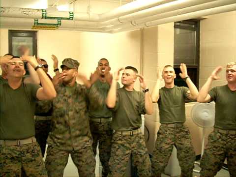 The USMC Hand and Arm signals dance.