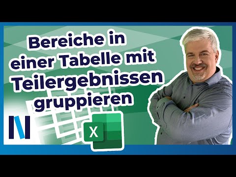Excel: Display partial results in a table and get a better overview
