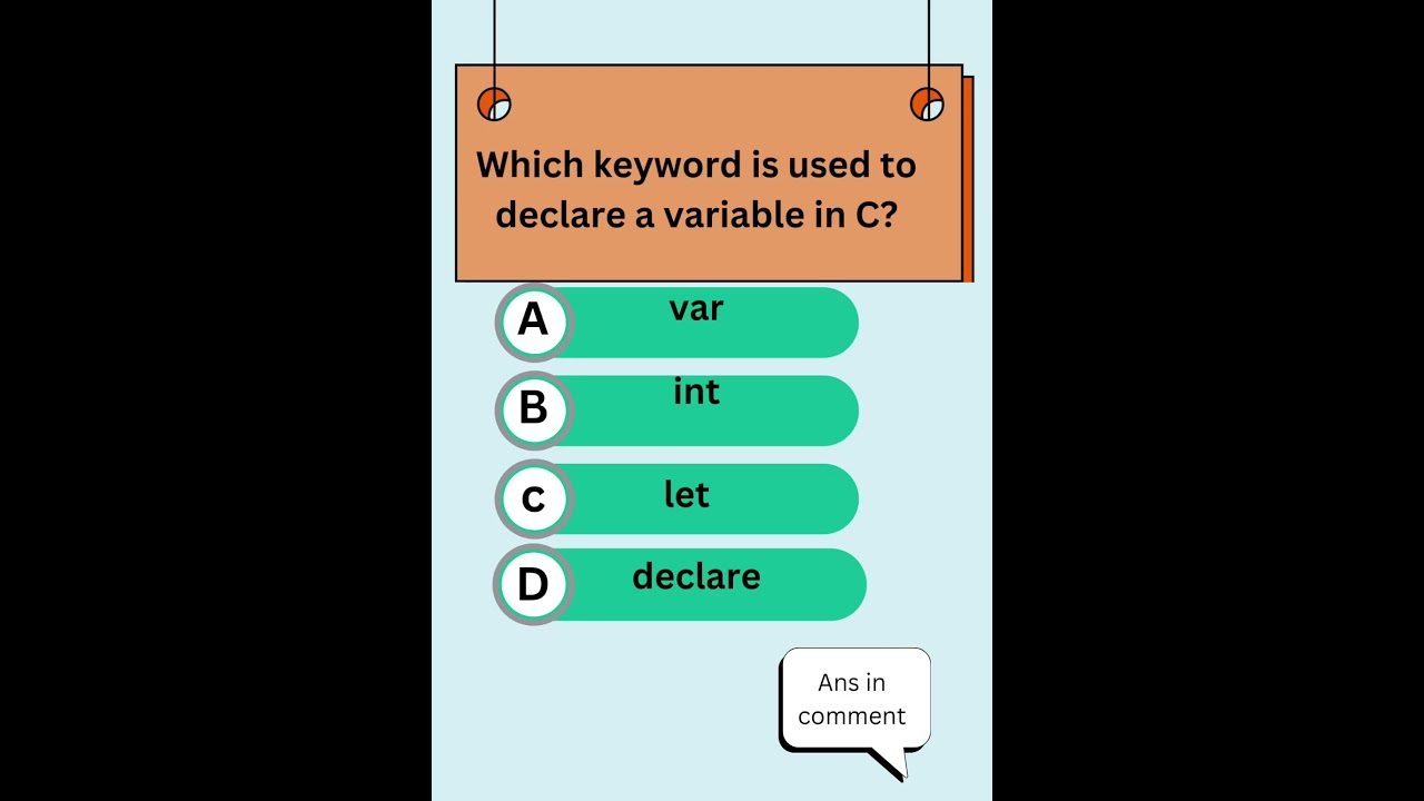 C language on quiz for beginners