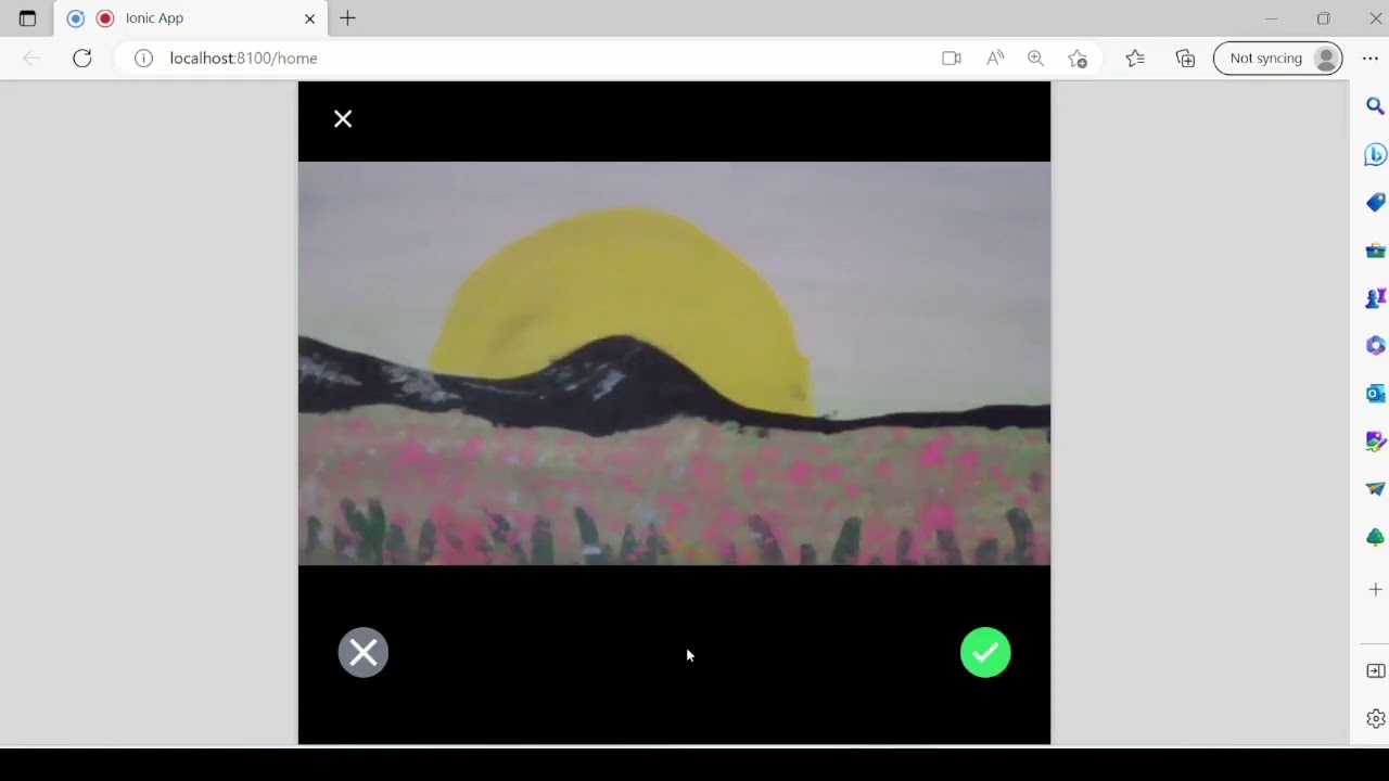 Take pictures with the phone’s camera using Ionic 6 & capacitor camera plugin