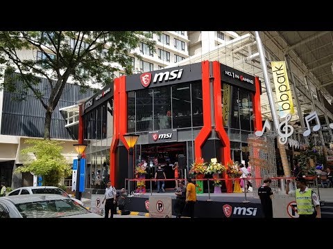 The MSI Concept Store KL: Biggest in the World