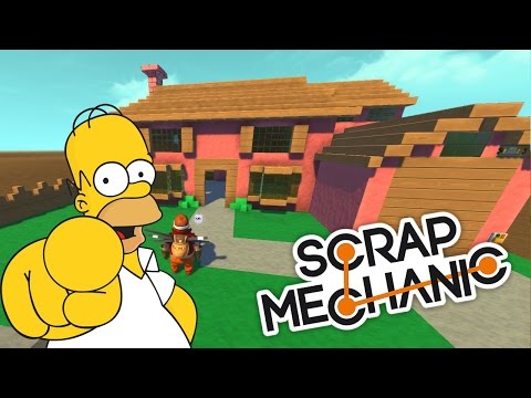 Steam Community :: Video :: Scrap Mechanic - Construi a casa dos ...