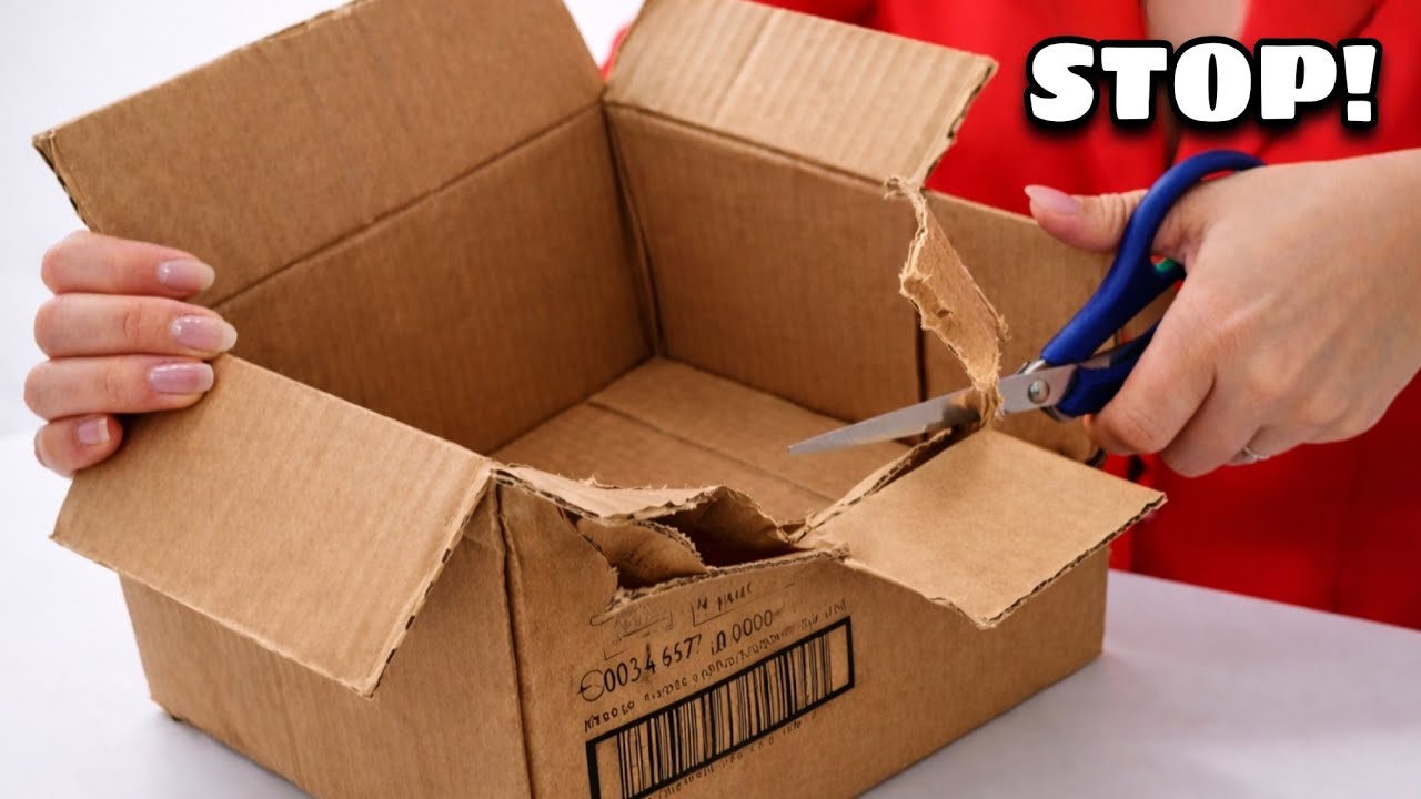 Don’t Throw Away Cardboard Boxes! 5 Genius DIY Storage Ideas (Jute & Fabric)