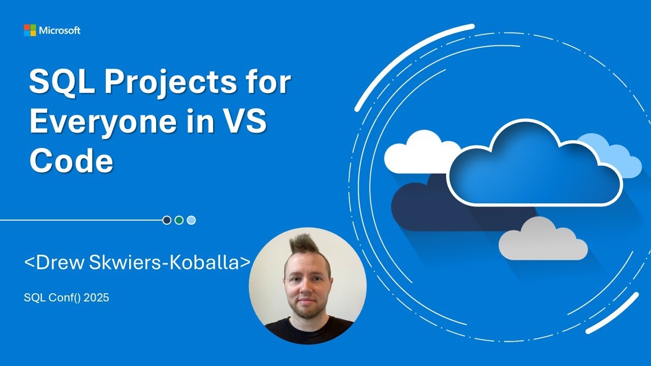 SQL Projects for Everyone in VS Code