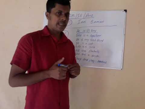 How to use ...am/is/are..Nalin liyanage