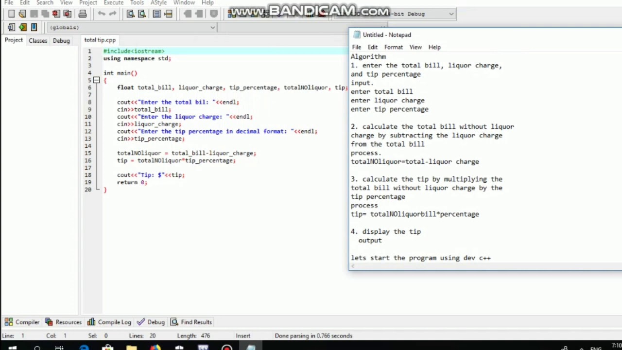 C++ Tutorial 2: Solving Problems.