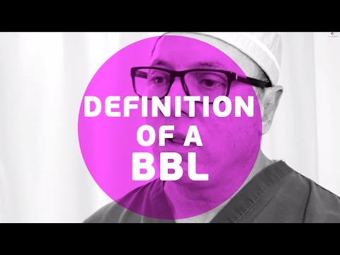What is the definition of a Brazilian Butt Lift?