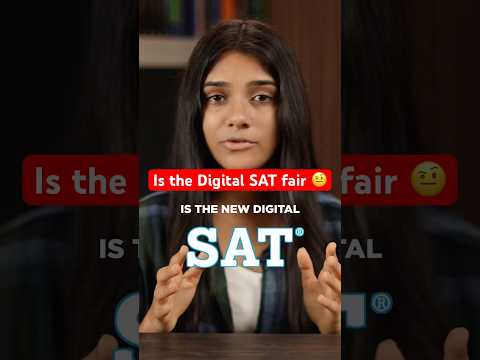 Is the Digital SAT fair: Adaptive testing explained #digitalsat #satprep