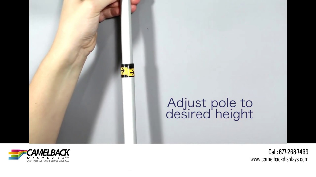 Silverstep Retractable Banner Stand Setup Instructions