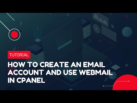 How to create an Email Account and use Webmail in cPanel | Hosting Tutorial