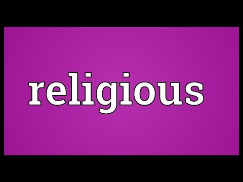 Religious Meaning