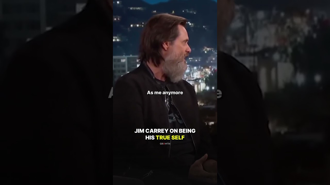 Jim Carrey on Being His TRUE SELF.