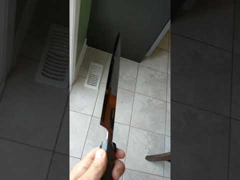 Itsuo Doi 240mm blue 2 honyaki gyuto
