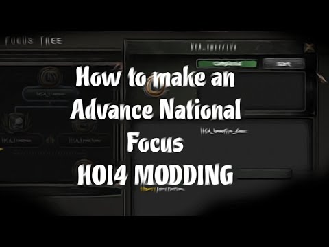 HOI4 Modding | How to make an Advanced National Focus