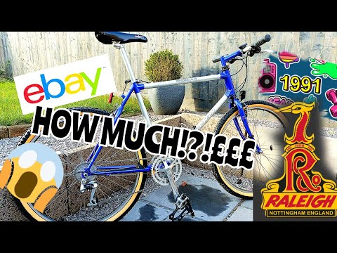 Retro 1991 Raleigh Dyna Tech, all original paperwork included!!!!!