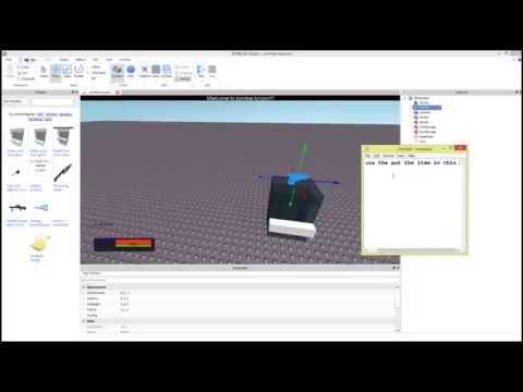How To Make Your Own Giver In (RobloxStudio) | help