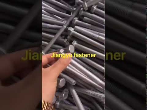 Grade 10.9 hex bolt