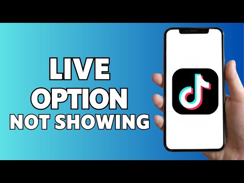 TikTok LIVE Option Not Showing (Fixed)