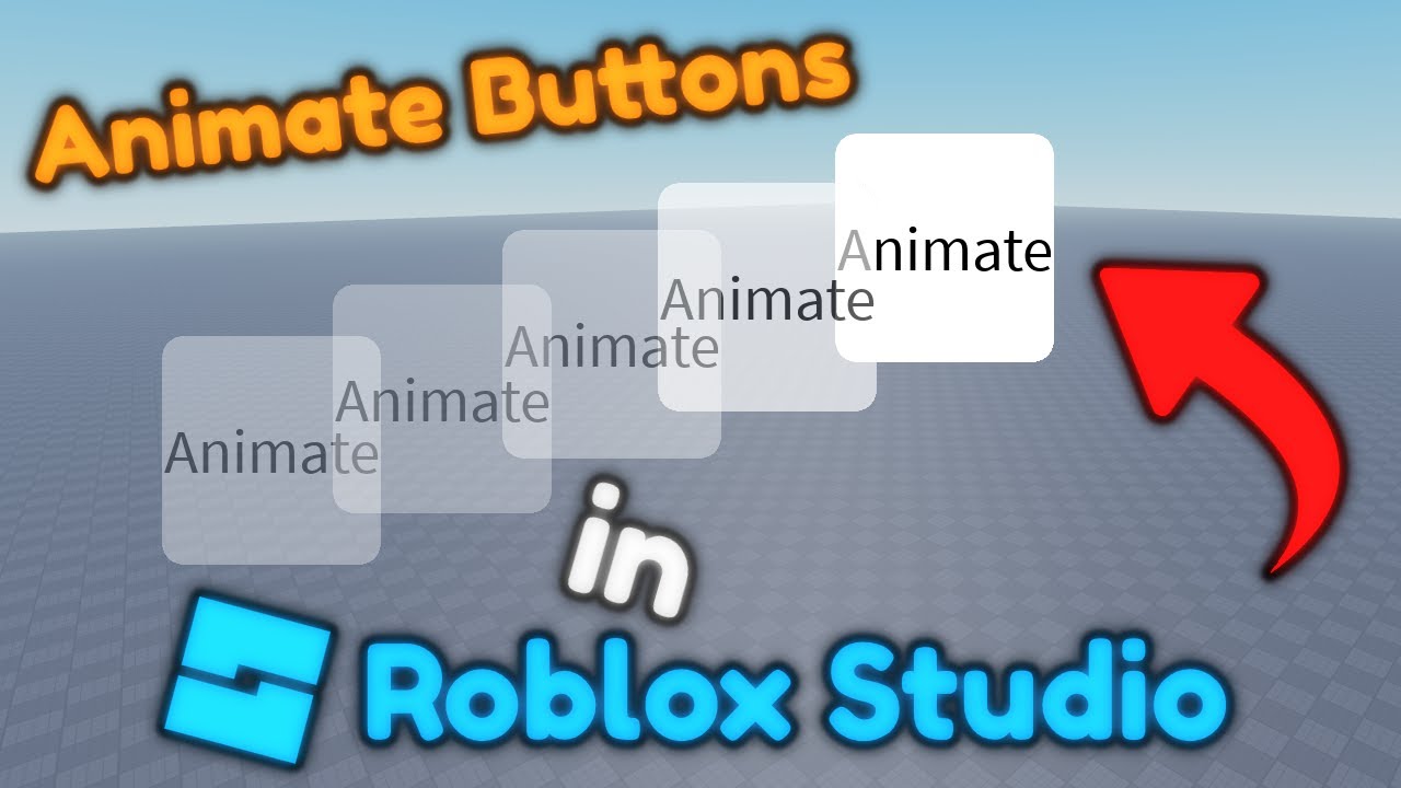 Roblox Studio Tutorial | Animate buttons, texts, etc.