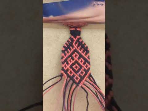 Work in progress on Aztec pattern