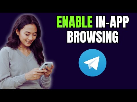 How to ENABLE In-App Browsing on Telegram NOW!