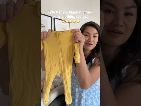 Baby clothing review: Kyte Baby & Magnetic Me are our favs! #baby #babyclothes #kytebaby #magneticme