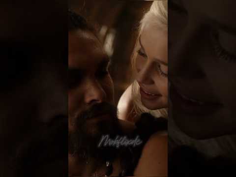 The First Meeting That Changed Everything β Daenerys and Khal Drogo ππ₯ #GameOfThrones