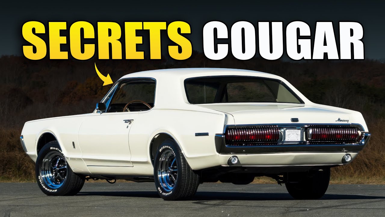 The Shocking Truth About the 1967 Mercury Cougar – The Luxurious Pony Car That Made Jaguar Sue Ford!