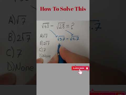 Square Root Math #maths #square