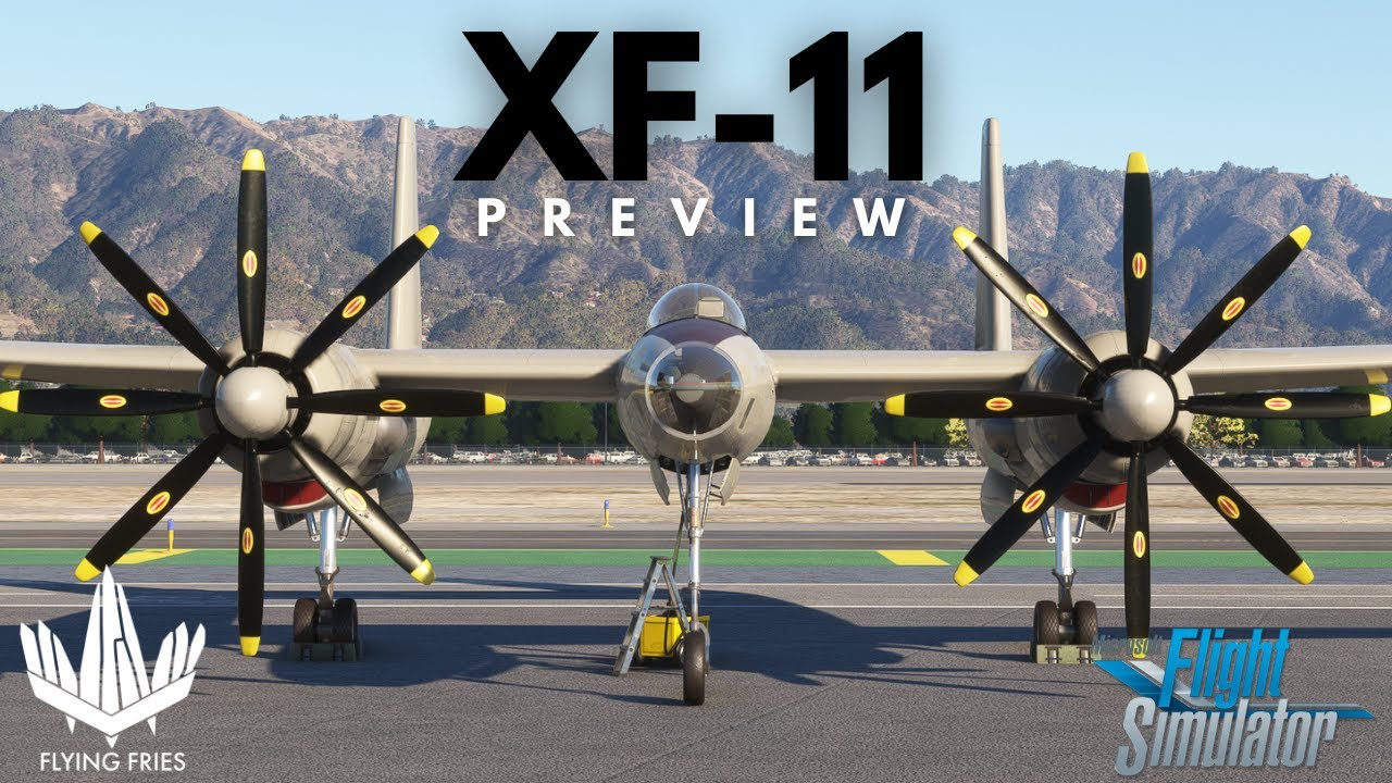 Flying Fries XF-11 Preview Flight over California - Videos & Streams ...