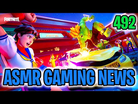 ASMR Gaming News Fortnite Street Fighter, Donkey Kong Bananza, Switch 2, PS6, Marathon + more (492)